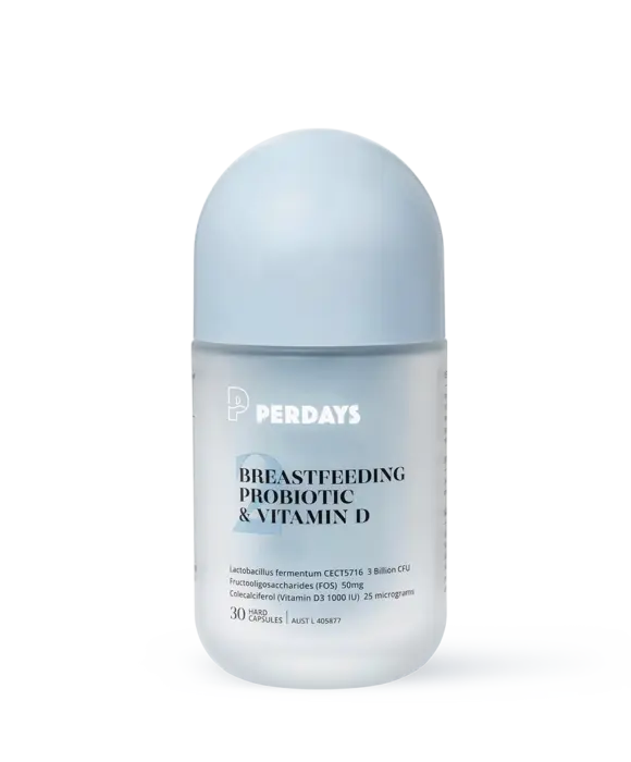 Perdays Breastfeeding Probiotic & Vitamin D - NutriPrecise